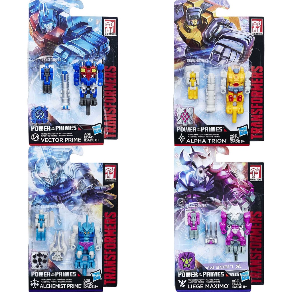 Transformers Generations Prime Master Set Vector Prime, Liege Maximo ...