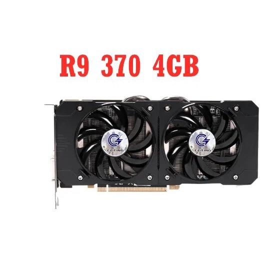 ☽XFX R9 370 4GB Video Card Radeon R9 370X 380X 4GB Graphics Screen Cards GPU Desktop PC PCI-E G ...