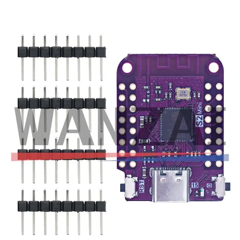 S2 Mini V1.0.0 WIFI IOT Board based ESP32-S2FN4R2 ESP32-S2 4MB FLASH 2MB PSRAM MicroPython ...
