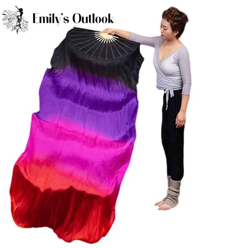 Customized Silk Veil Women Belly Dance Practice Competition Props Stage ...