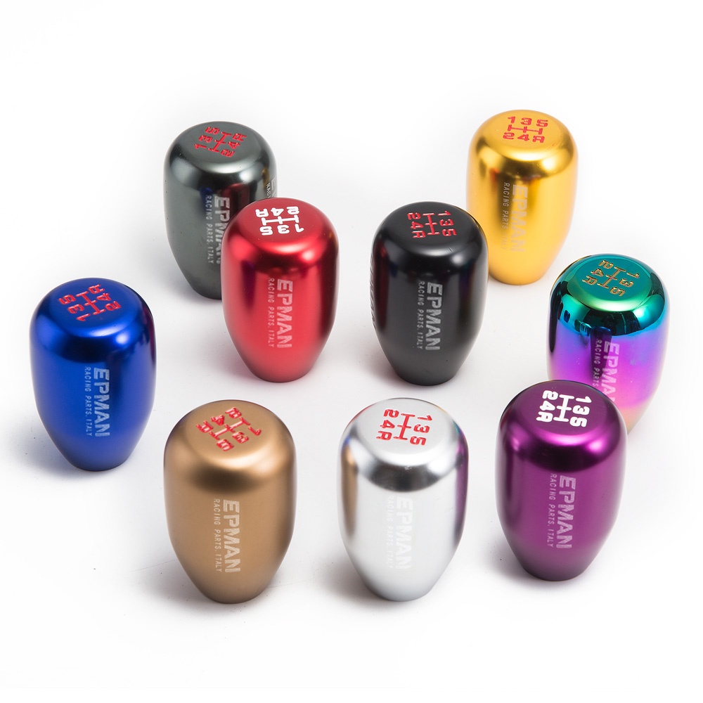EPMAN Sport Universal Colorful Aluminum Racing Gear Knobs for Most Cars ...