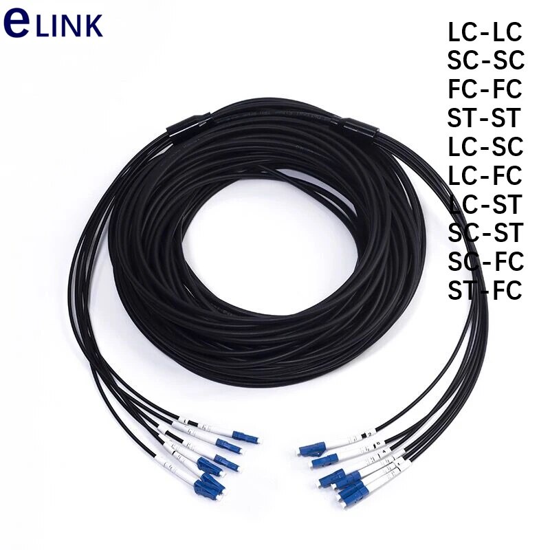 97B 10mtr 6C Armored lszh Fiber optic Patch cords 5.0mm waterproof LC ...