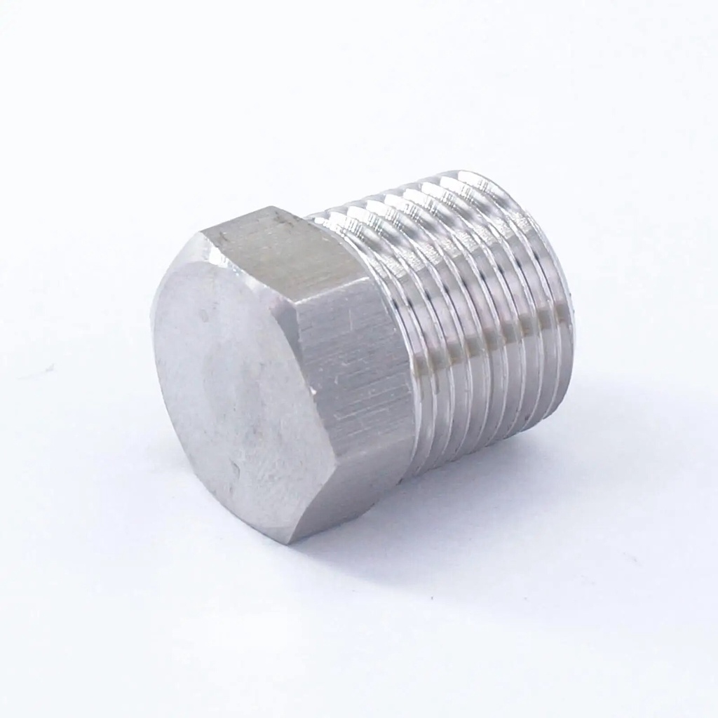 780 bar 3/8" BSPT / NPT male End Cap 304 stainless steel Pipe ...