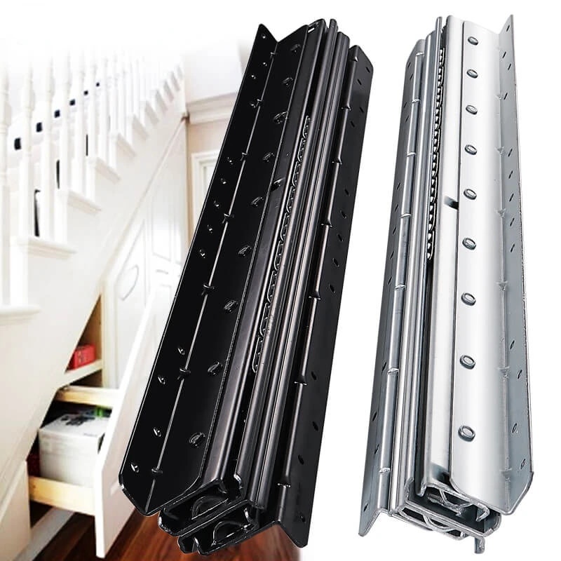 Bottom guide Heavy Duty Drawer Slides Full Extension undermount Frame ...