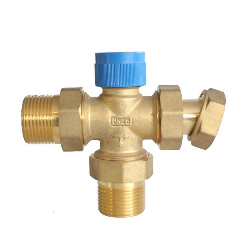 thermostatic mixing valve for centralised systems 3 way temperature ...