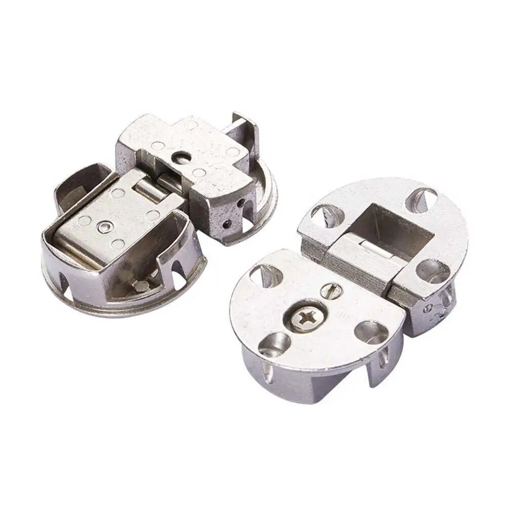 2Pcs Hidden Hinge Folding Hinges Self-Supporting 90 degrees Invisible ...
