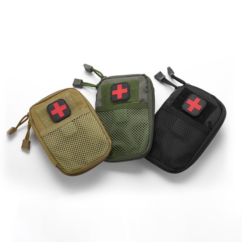 First-aid Empty Waist Bag Emergency Survival Kits Travel Molle Tactical ...