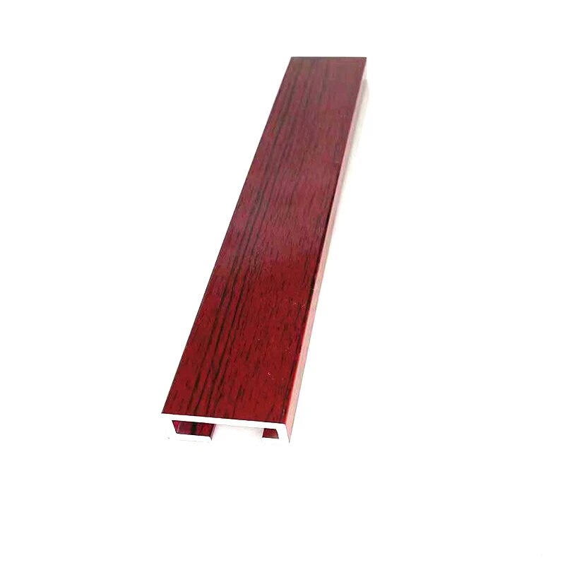 2 Pieces 10*35mm Wood Grain T track C Channel Aluminum Profile For ...