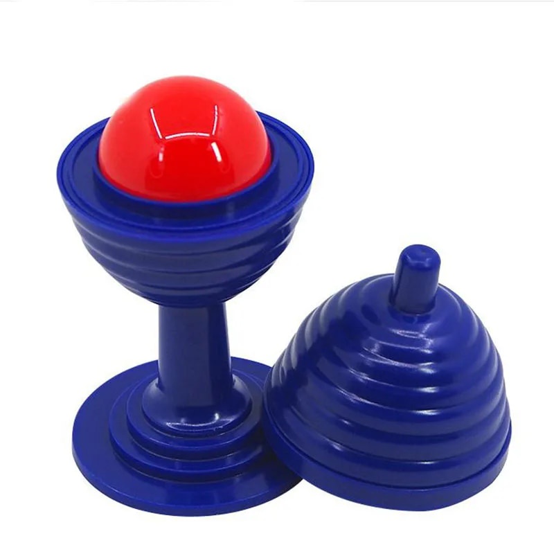 1set Ball and Vase (Height 10cm) Magic Tricks Ball Appear Vanish Magia ...