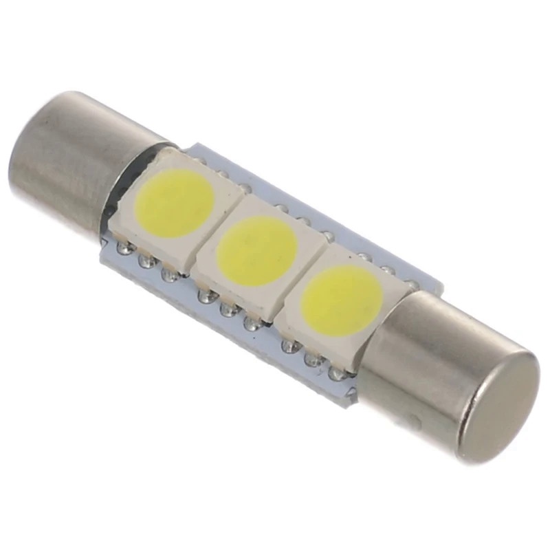 A80 Car Led Bulbs 5050 3smd Fuse Vanity Mirror Light Bulb Festoon Fuse