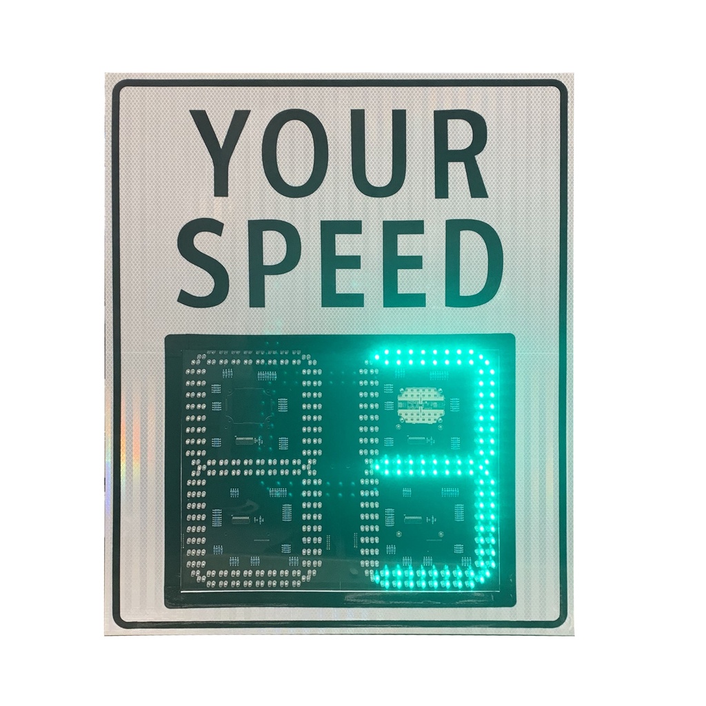 solar radar speed feedback display traffic radar speed limit sign ...