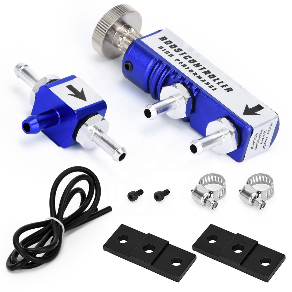 UNIVERSAL ADJUSTABLE MANUAL TURBO BOOST CONTROLLER KIT 1-30 PSI IN ...