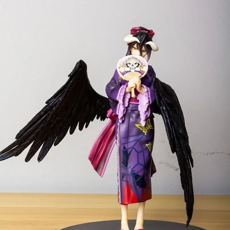 68q 24cm Anime Sexy Figure Ainz Ooal Gown Albedo Yukata Ver 18 Scale Pvc Action Figure Colle