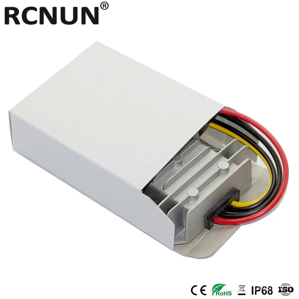 RCNUN 30-90V 36V 48V 60V 72V to 24V 5A 120W DC DC Buck Converter 24Volt ...