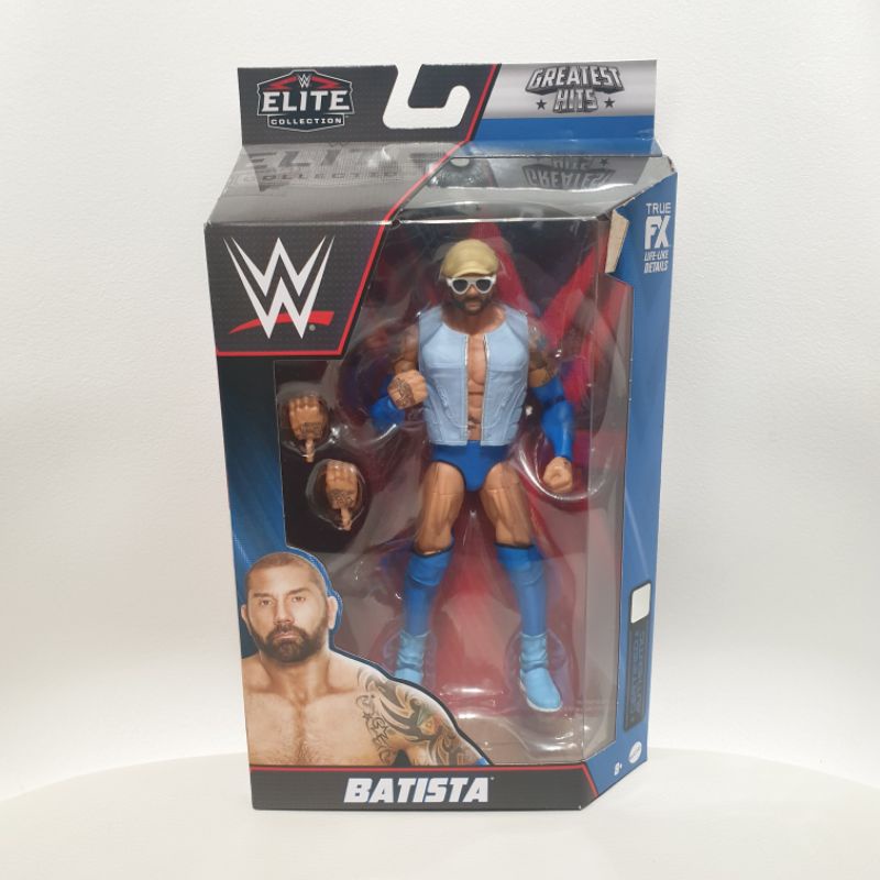 BATISTA Greatest Hits WWE Elite Collection | Shopee Philippines