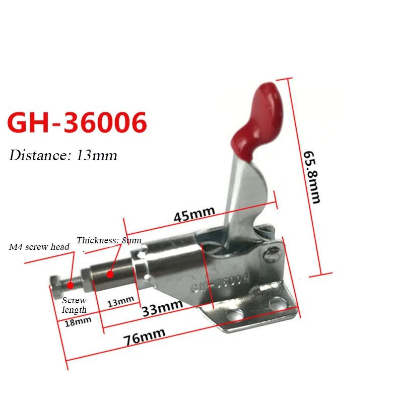 GH-36006 Push-pull Tooling Clamp Durable And Well-made Quick Lock ...
