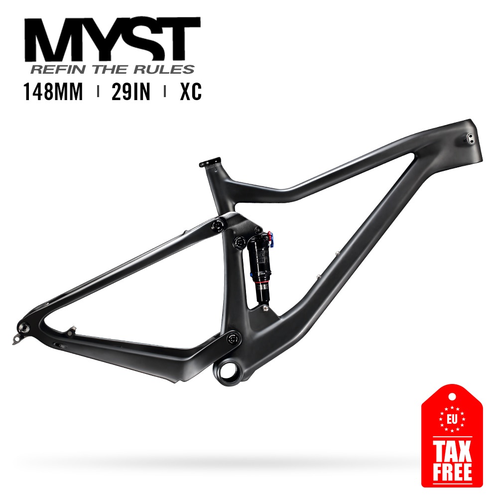 2022 lexon MTB Frame XC Bike Frames Carbon MTB Full Suspension 29 Boost ...