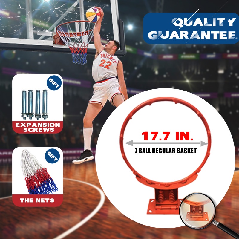 2024 ring adult Basketball set basket board net hoop of ring kids rim ...
