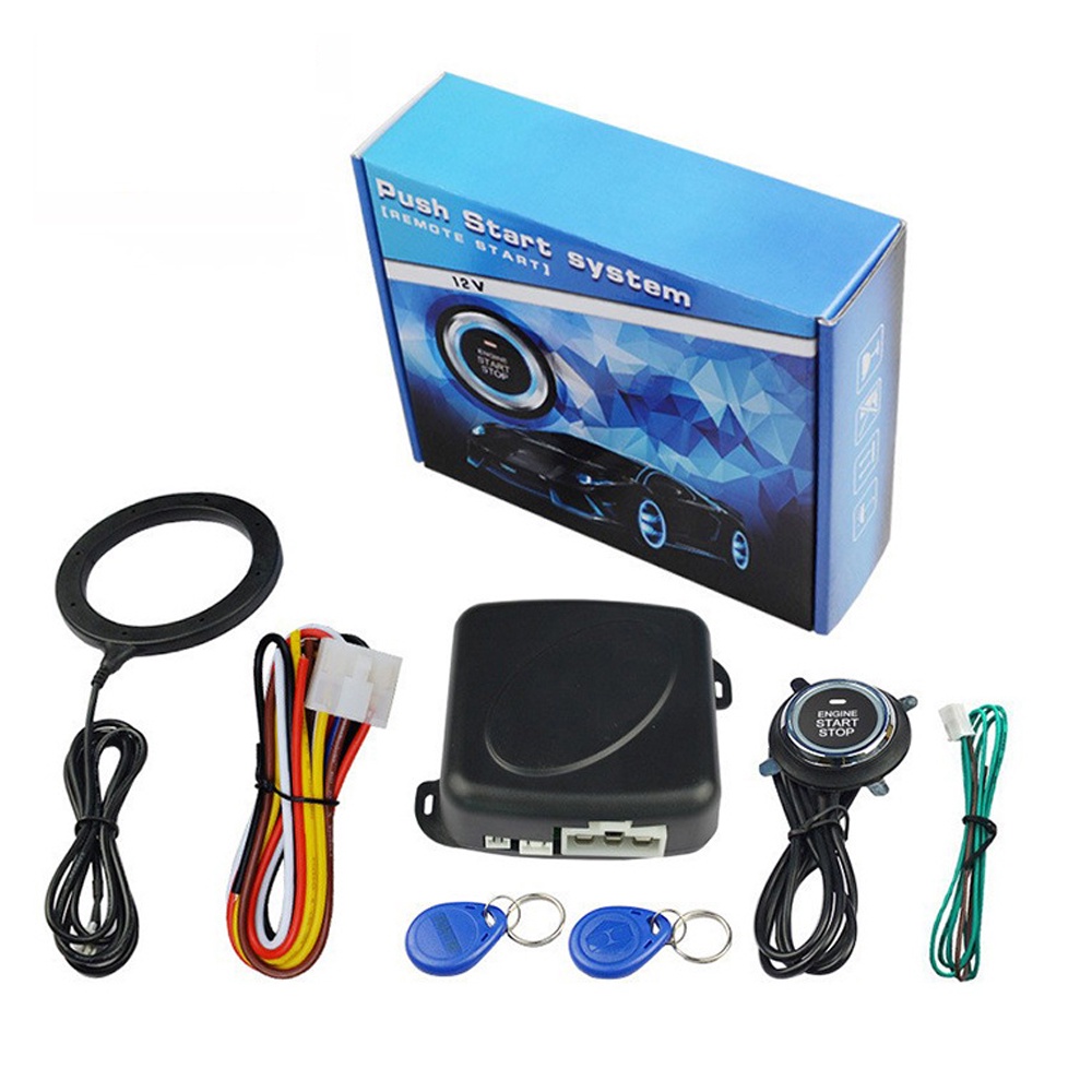 Universal DC12V safeguard one way car alarm immobilizer alarma carro ...