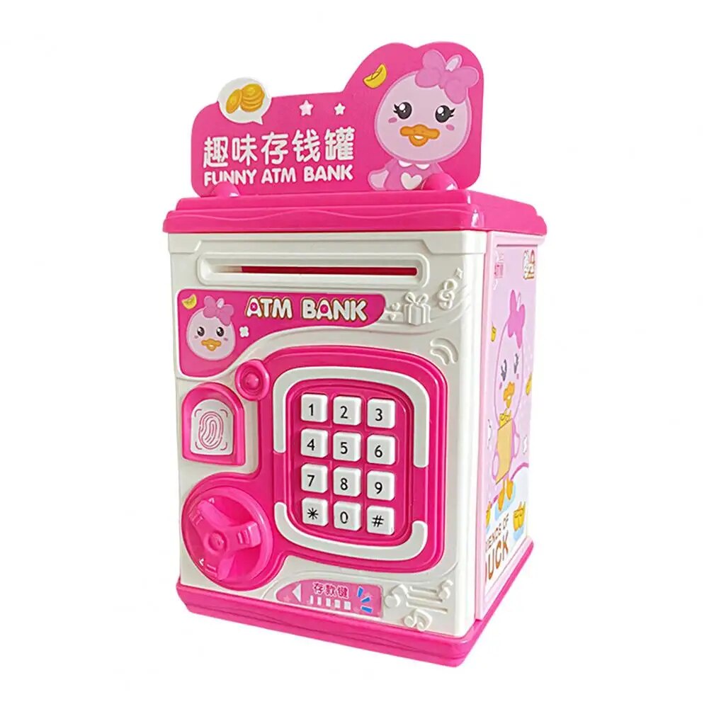 ️Cartoon Duck Portable Save Money Simulation ATM Saver Children Coin ... ️Cartoon Duck Portable Save Money Simulation ATM Saver Children Coin ...
