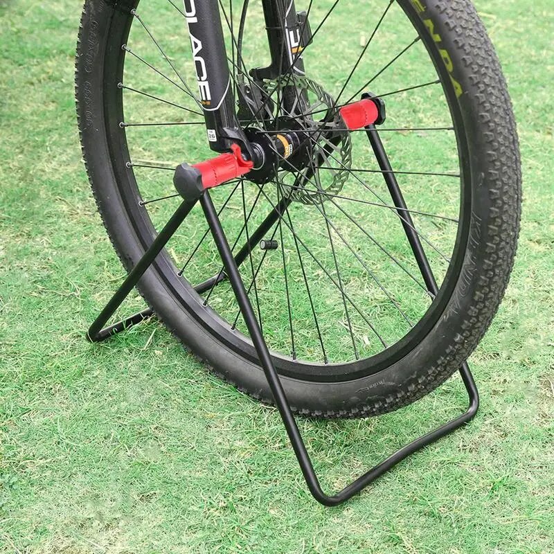 Bike Parking Rack U-shaped Portable Bicycle Stand Triangular Vertical ...