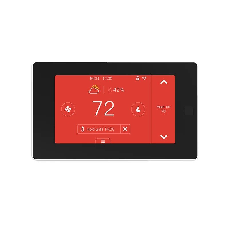 Alexa Thermostat Tuya wifi touch screen automatic thermostat for US ...