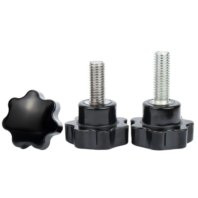 304 stainless steel plum blossom handle screw star handle hand screw ...