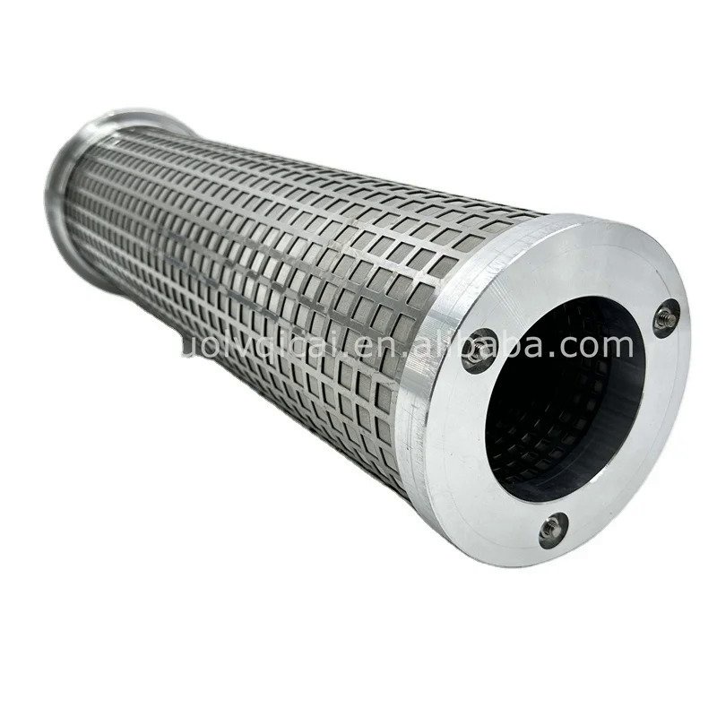 Three parallel stainless steel lubricating oil filter for ship main ...