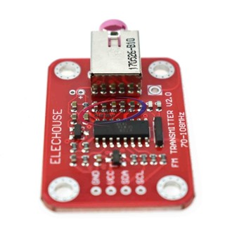 ☢I2C Interface FM Radio Transmitter Module V2.0 Digital Radio ...