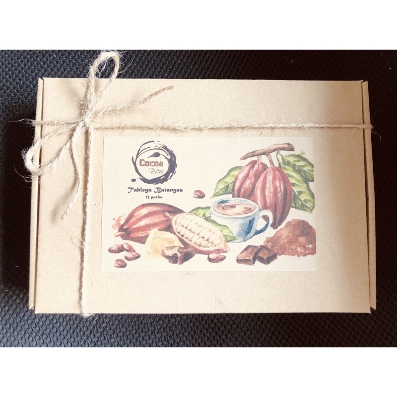 TB Cocoa Bites Tableya Box / hot tsokolate tablea gift box | Shopee ...