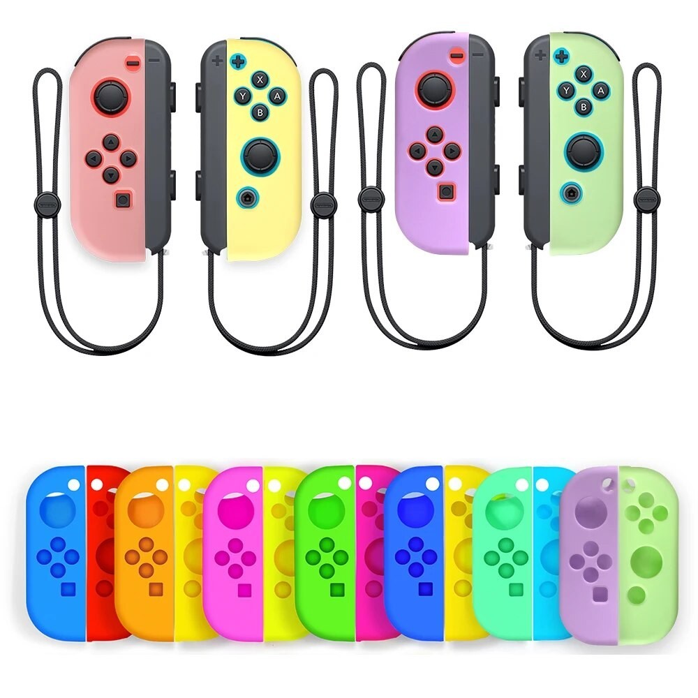 Soft Silicone Joystick Grip Gel Guard Controller Rubber Skin Protection ...