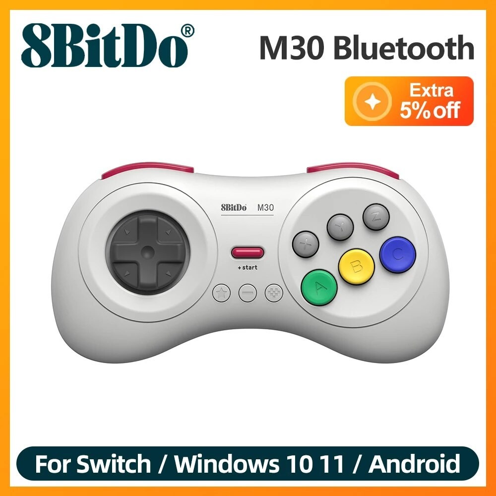 8Bitdo M30 Bluetooth Controller Gamepad for Nintendo Switch PC macOS ...