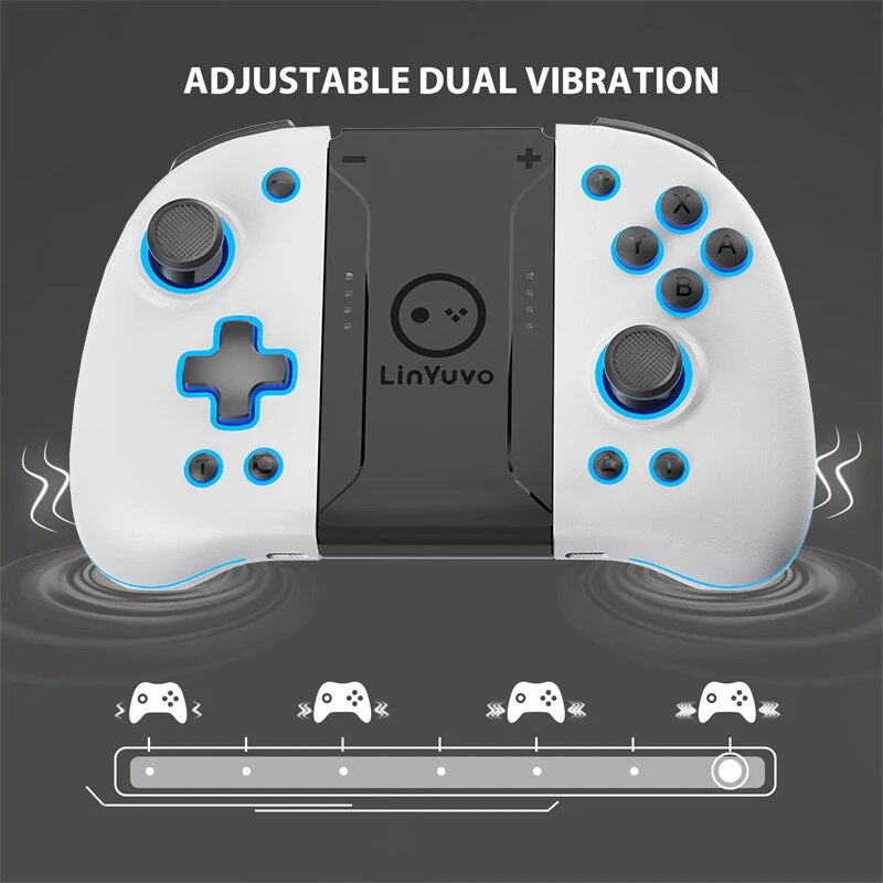 KS47 Joypad Mechanical Gamepad Controller Metal Joystick Wake Up ...