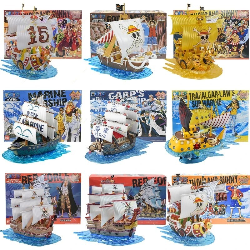 One Piece Pirate Ship Going Merry Thousand Sunny 15th/20th Anniversary ...