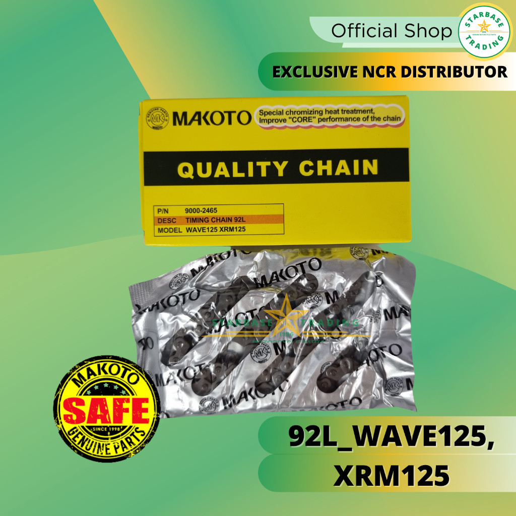 Makoto | Timing Chain | WAVE 125, XRM 125 | Timing Chain 92L | Shopee ...