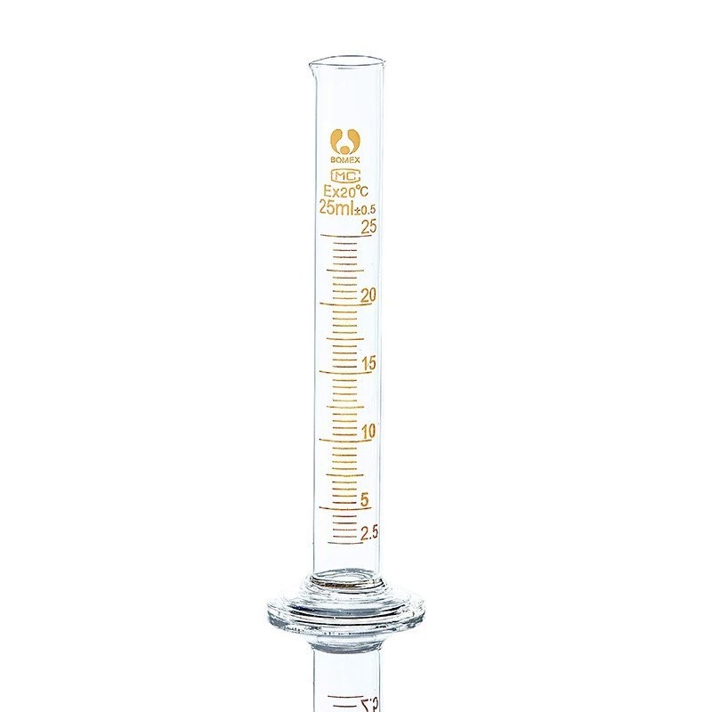 Lab 25 50 100 250 500 1000 2000ml hex hexagonal base glass graduated ...