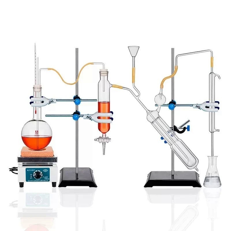 Laboratory Glass Kjeldahl semimicro semi micro distillation distilling ...