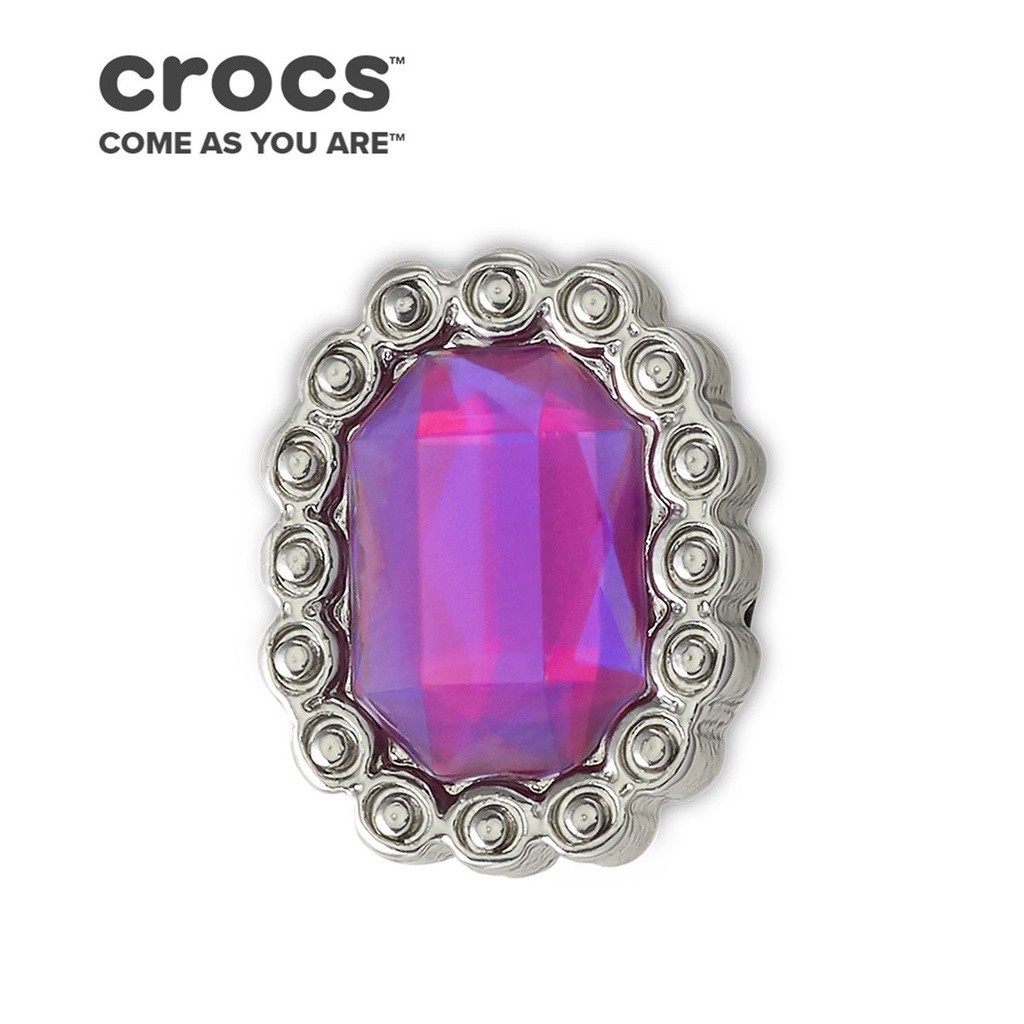 Crocs Jibbitz Charm Gorgeous Purple Gem | Shopee Philippines