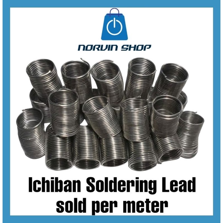 Original Ichiban Solder Lead Quick Melt (10 pesos per Meter) | Shopee ...