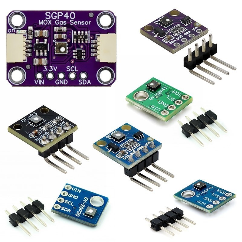 SGP41 SGP40 SGP30 Air Quality Sensor Digital TVOC Detection Chip ...