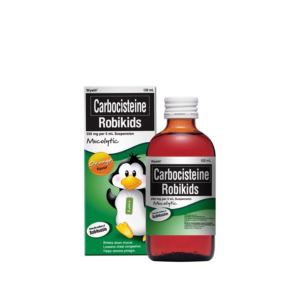 Robitussin Robikids Carbocisteine Syrup (120ml) | Shopee Philippines