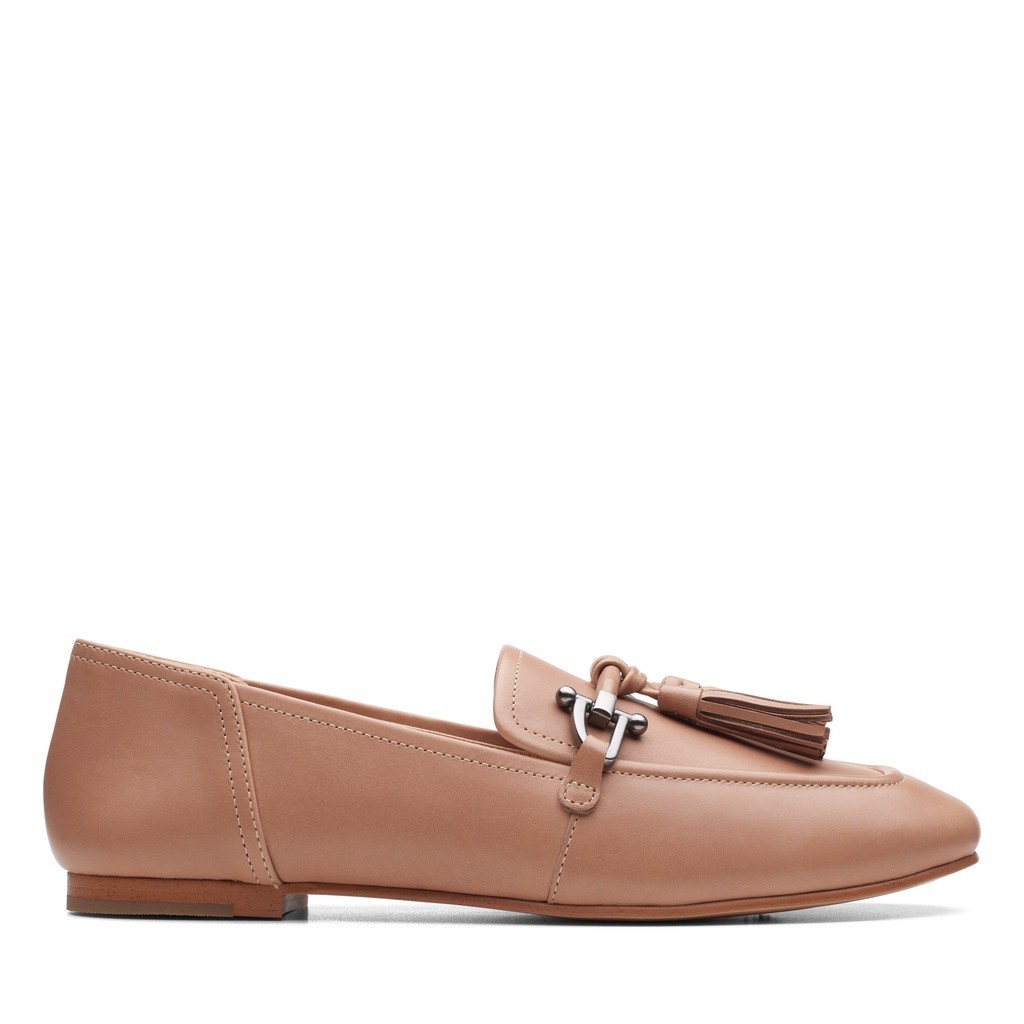 Clarks Pure2 Tassel Loafer Praline Combi | Shopee Philippines
