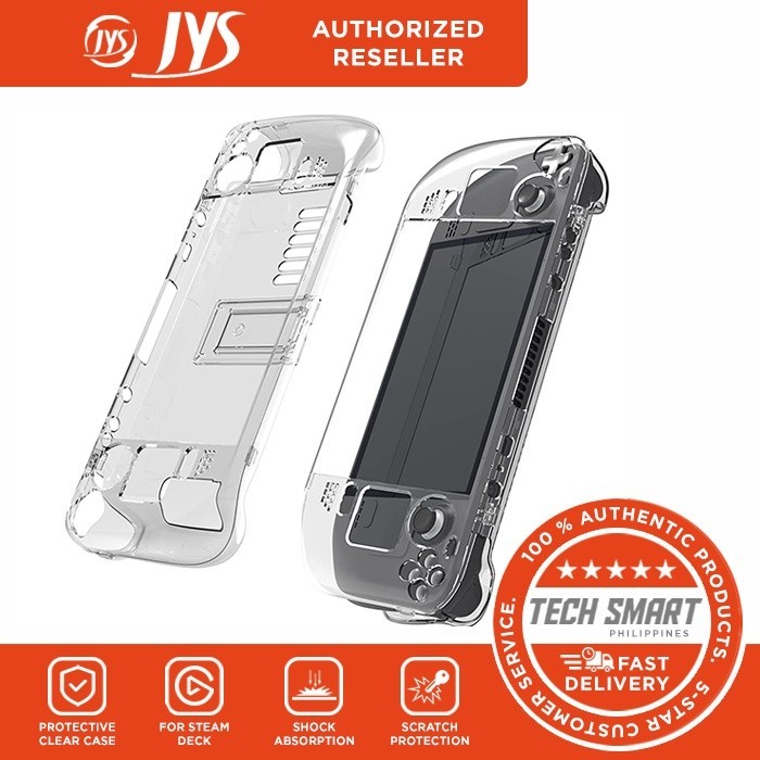 JYS Protective Case for Steam Deck, Clear Grip Cover with Anti-Scratch ...