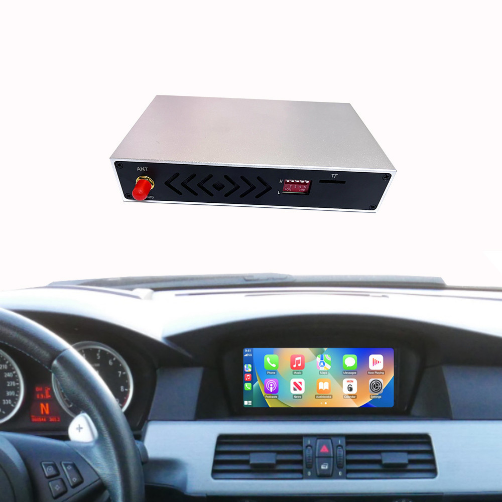 Audio Aux Wireless CarPlay Android Auto For BMW CCC 1 3 5 6 Series X5 ...