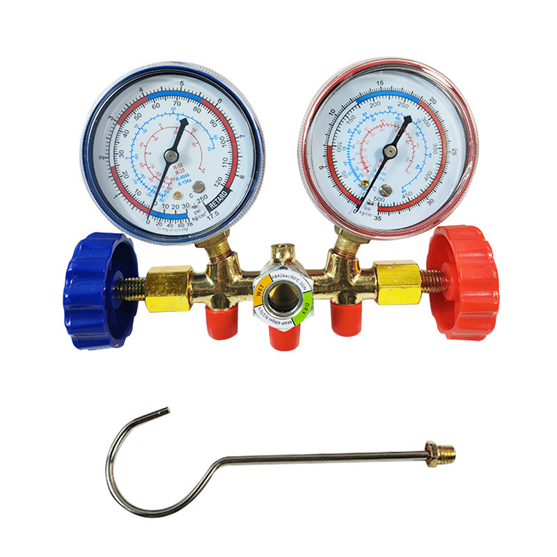 536G Refrigerant Meter Manifold Gauge Set Refrigerant Pressure Gauge ...