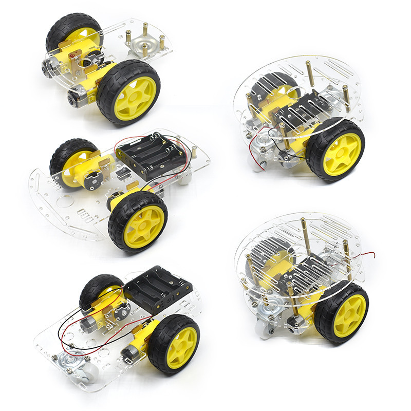 New Avoidance Tracking Motor Smart Robot Car Chassis Kit Speed Encoder ...