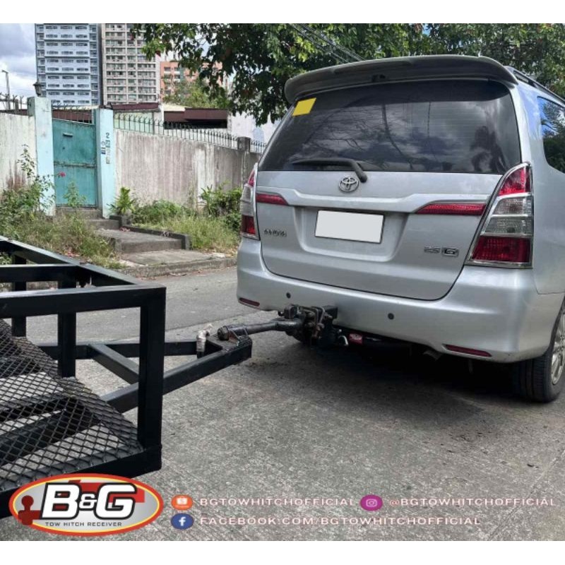 B&G Tow Hitch Receiver for Toyota Innova 2004-2015 with free hitch ...