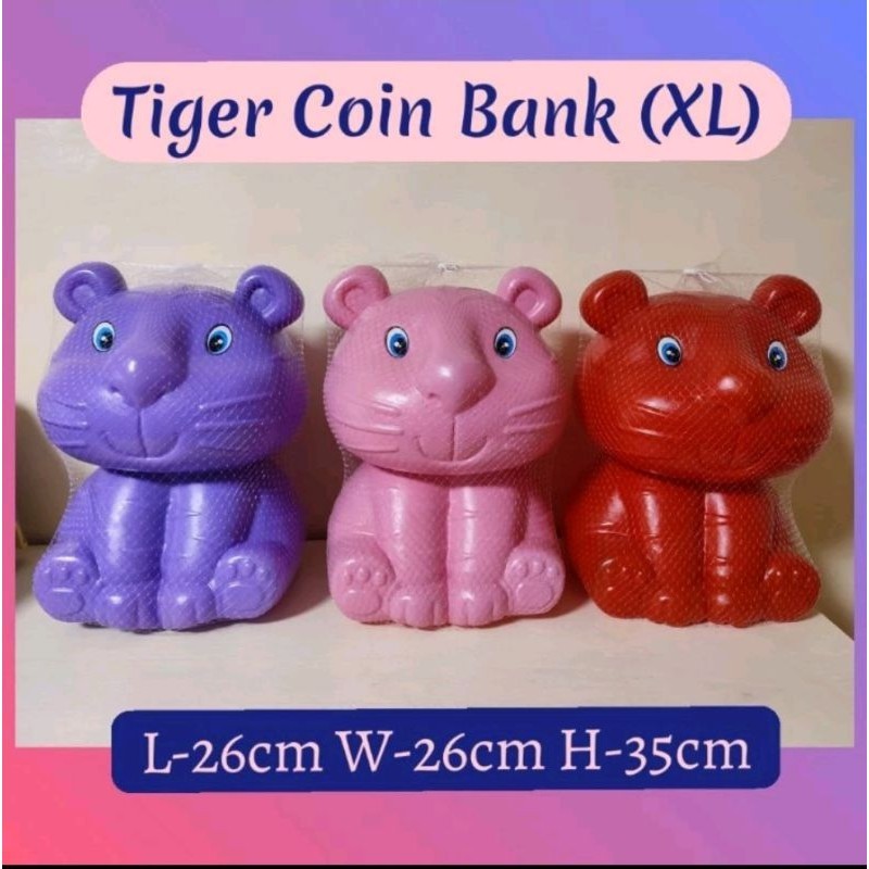 XTRA LARGE - TIGER Cute Coin Bank (Alkansya) | Shopee Philippines