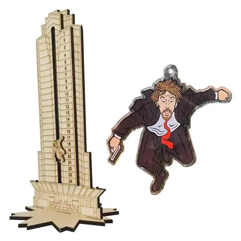 ☢Die Hard Advent Calendar Countdown Calender Hans Gruber Falling ...