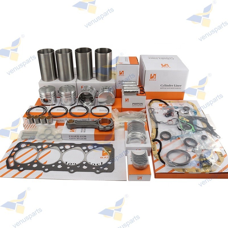 4D55 4D56 Engine Rebuild Kit Piston Piston Ring Liner Gasket Set Main ...